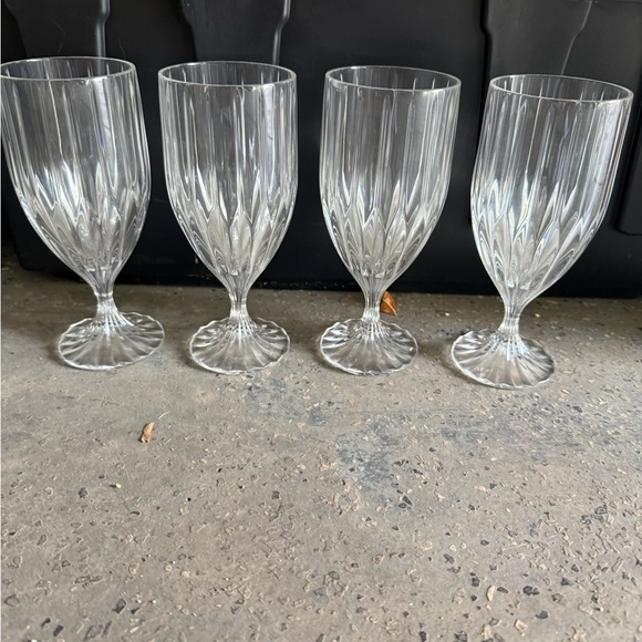 Mikasa | Dining | Mikasa Crystal Clear Goblet Set | Poshmark